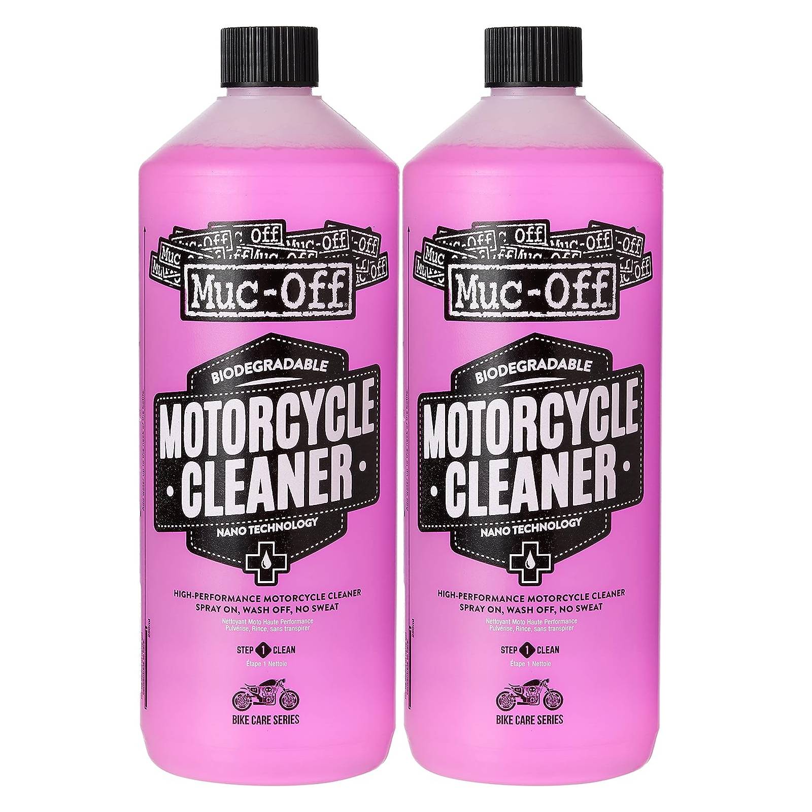 【楽天市場】【在庫処分】【お得な2本セット♪】MUC-OFF NanoTech Motorcycle Cleaner 1L 664-JP ...