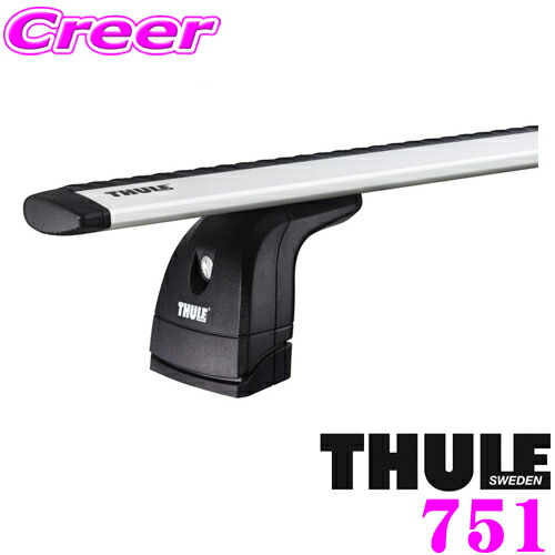 【楽天市場】【世界最高水準の安全性!!安心の最長5年保証!!】 THULE RAPIDSYSTEM 751 スーリー ラピッドシステムTH751フット フィックスポイント付き車用フット ...