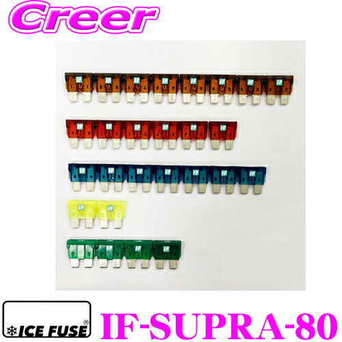 【楽天市場】ICE FUSE アイスフューズ IF-SUPRA-80 車種別セット トヨタ JZA80 スープラ用 低背 Low Proタイプ ...