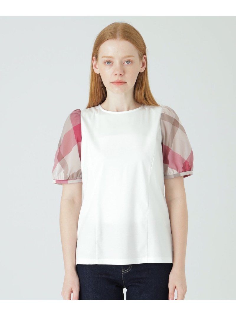 【楽天市場】【SALE／22%OFF】コットンスムースジャージートップス BLUE LABEL CRESTBRIDGE ブルーレーベル / ブラックレーベル・クレストブリッジ トップス その他 ...