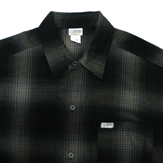 【楽天市場】CAL TOP キャルトップ 半袖 シャツ 【フランネル チェック】 USA製 ネルシャツ チカーノ ローライダー ウエスト ...