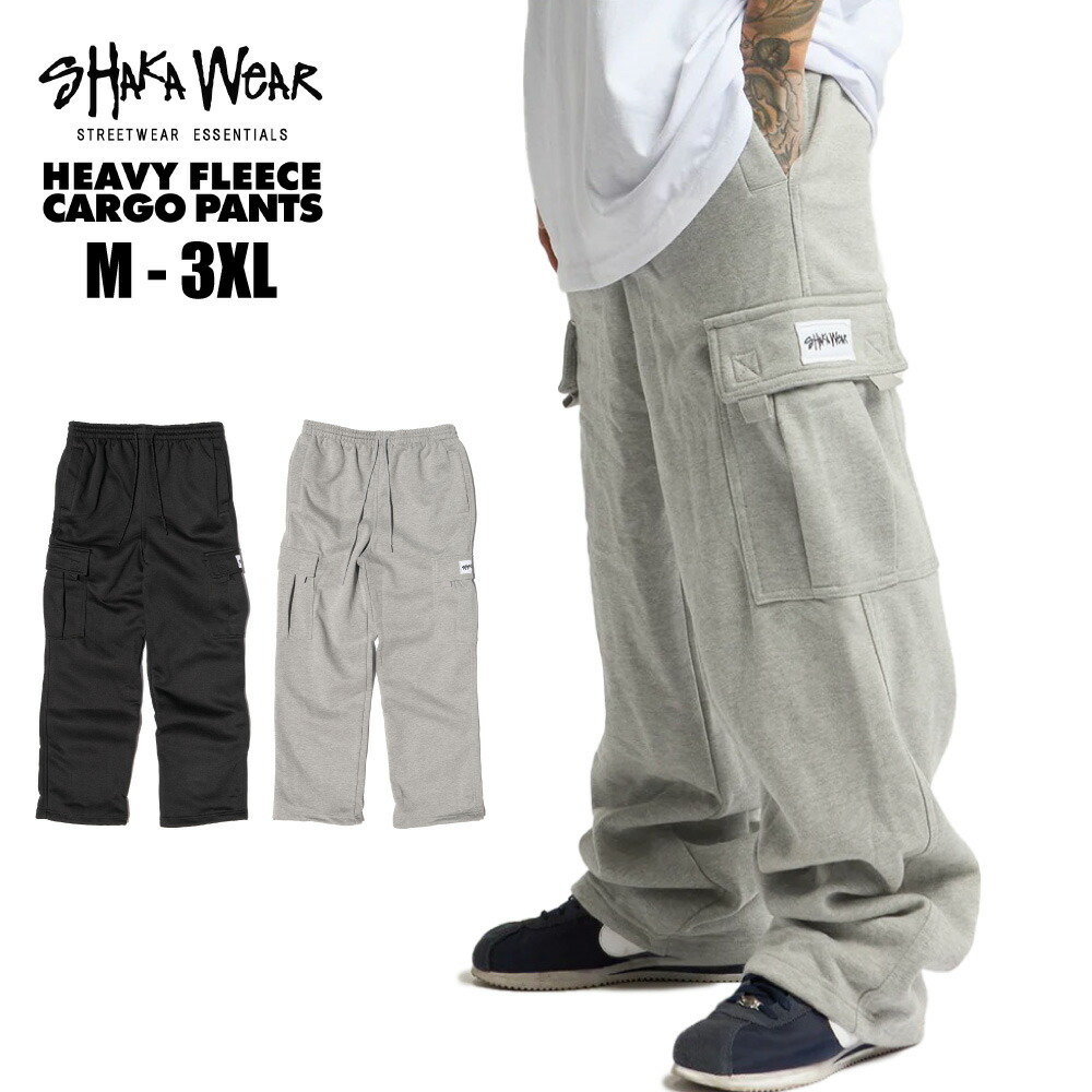 【楽天市場】SHAKA WEAR シャカウェア 【Heavy Fleece Cargo Pants】 スウェットパンツ ロングパンツ カーゴ ...