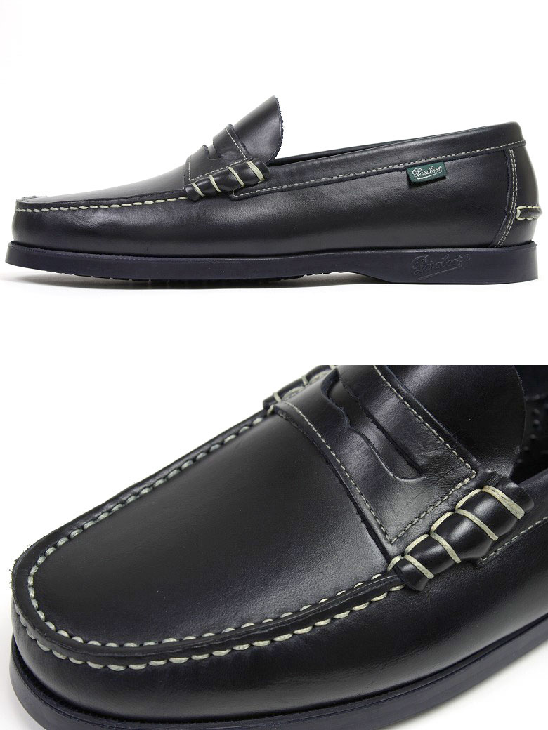 【楽天市場】パラブーツ ローファー コロー ダークネイビー （Paraboot CORAUX BLEUE-LIS MARINE ...
