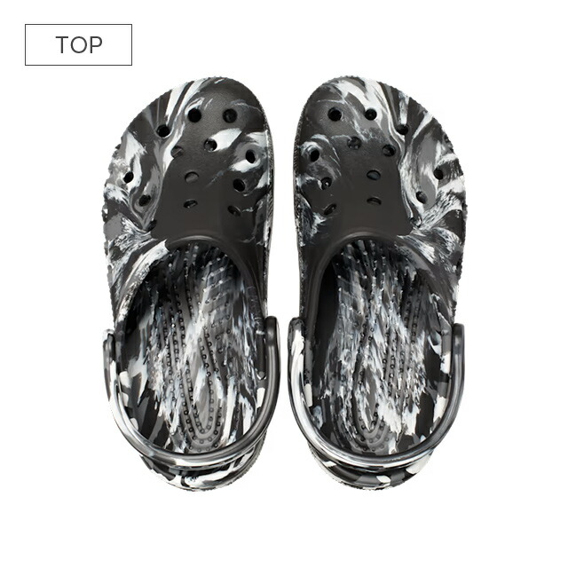 【楽天市場】【クロックス公式】バヤ マーブル クロッグ Baya Marbled Clog / crocs レディース メンズ サンダル 定番 ...