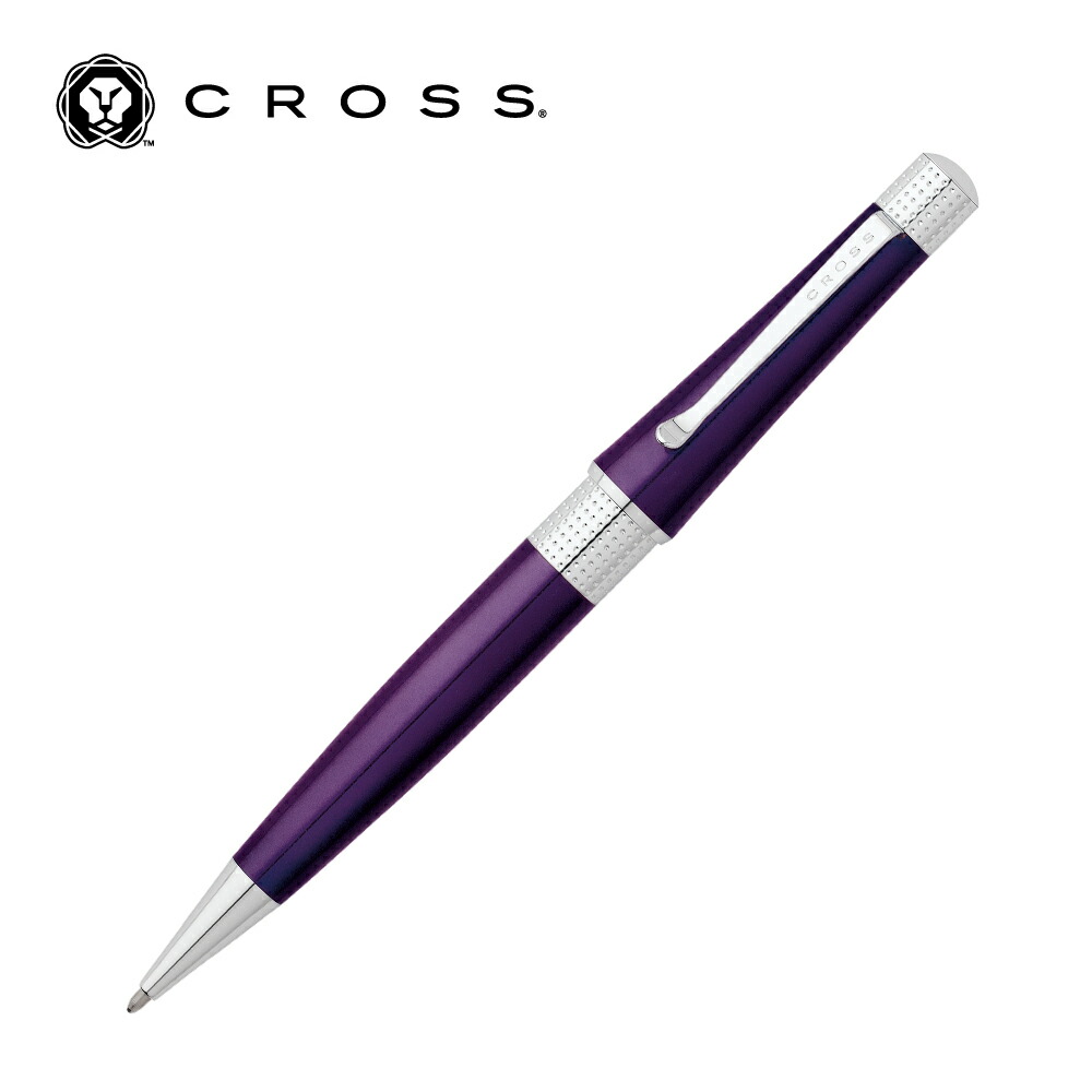 【楽天市場】【クロス直営店 限定ショッパー付】クロス CROSS ボールペン 高級 ベバリー Dパープル Bevery ビジネス カジュアル ...