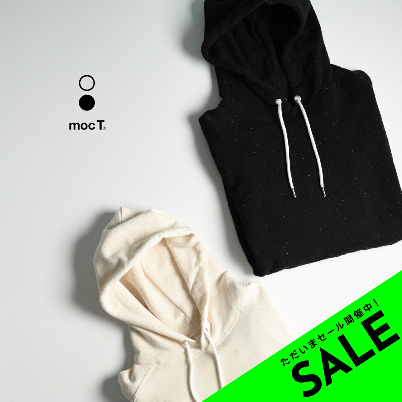 【楽天市場】【アウトレット！30%OFF】モクティ mocT カラーネップ ループウィール ラグランスリーブ プルオーバー フーディー COLOR NEP LOOPWHEEL RAGLAN L ...