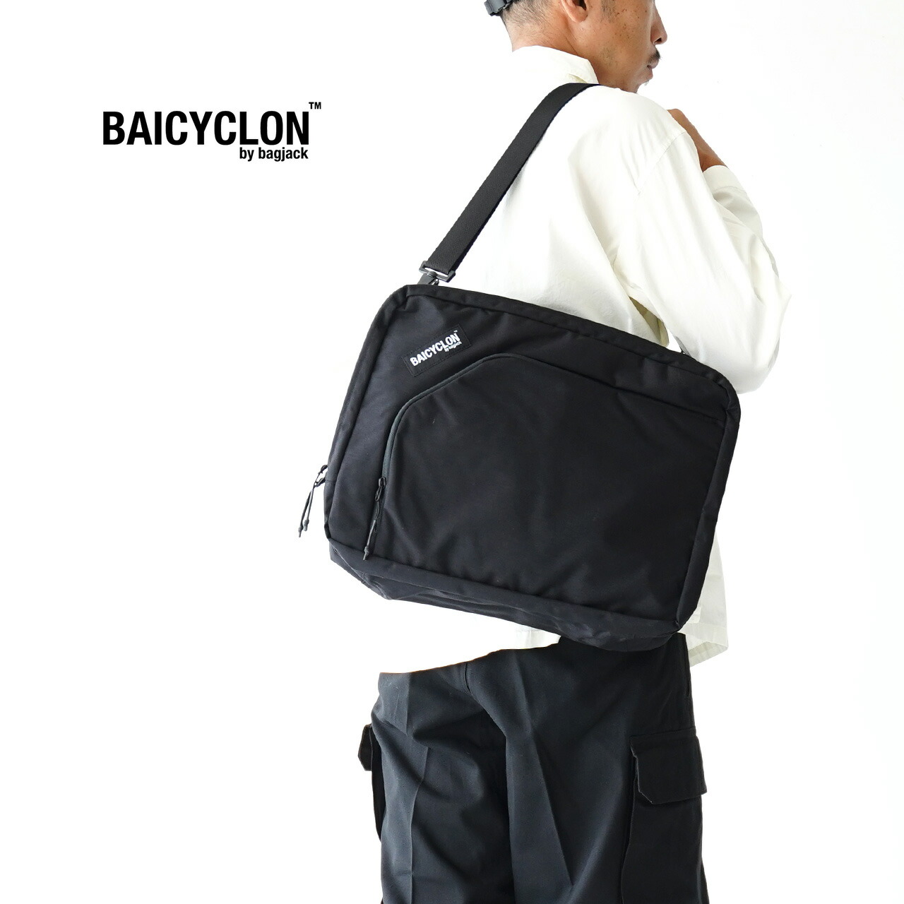 【楽天市場】バイシクロン by バッグジャック BAICYCLON by Bagjack スリーウェイ バッグ 3 way bag メンズ ...
