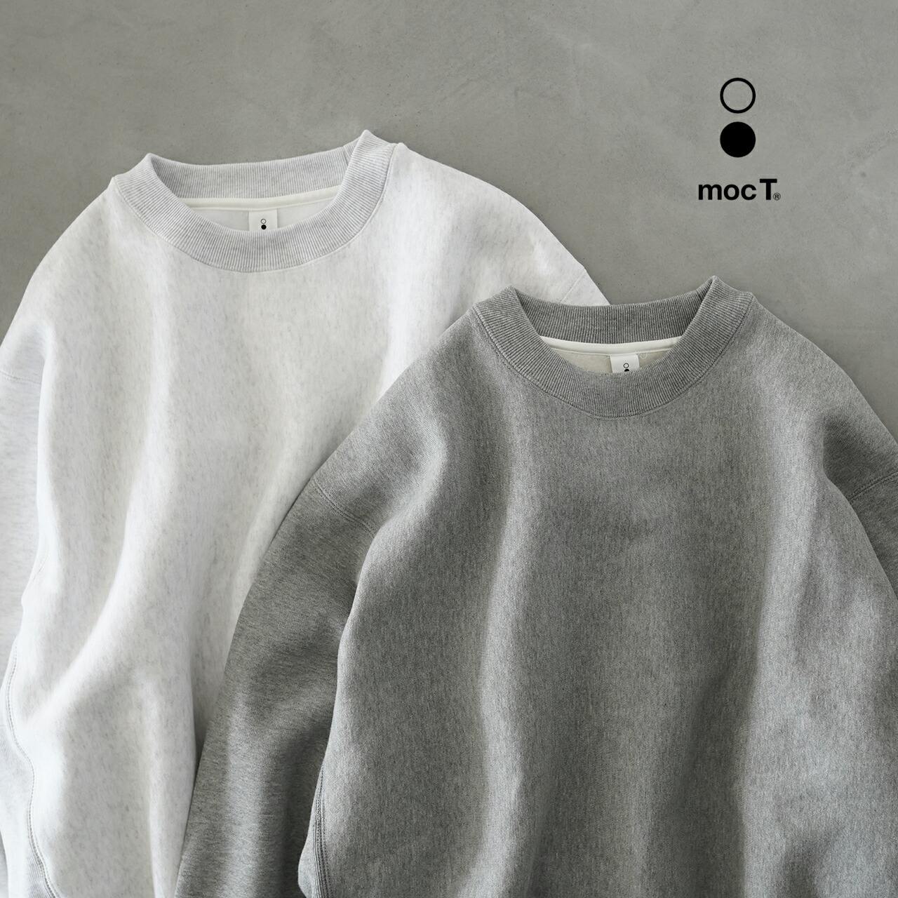 【楽天市場】モクティ mocT ヘビーフリース クルーネック プルオーバー スウェット HEAVY FLEECE CREW NECK P/O ...