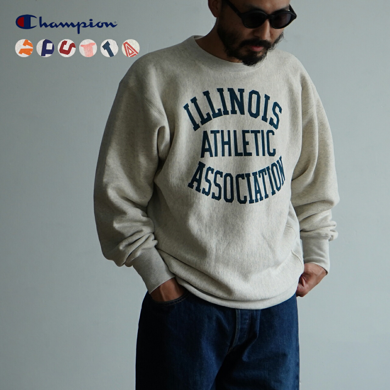 【楽天市場】チャンピオン Champion リバースウィーブ(R) 2nd パテントモデル クルーネック スウェットシャツ RW 2ND PATENT CREWNECK SWEAT トレーナー ...