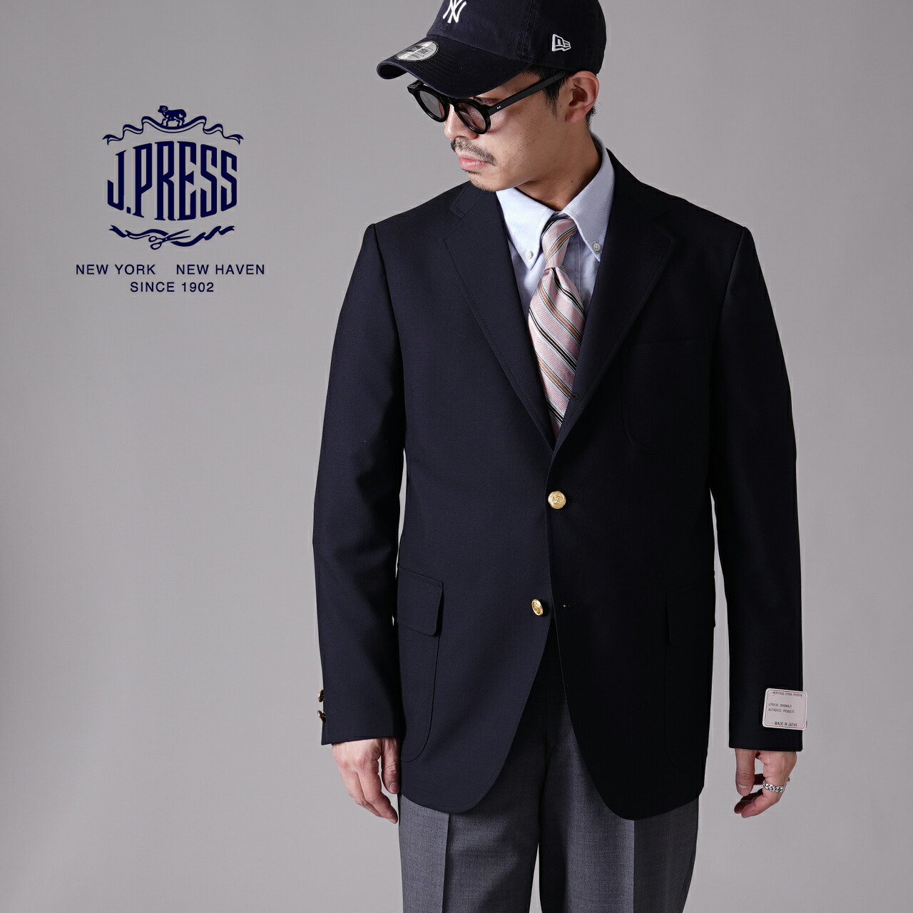【楽天市場】【アウトレット！30%OFF】Jプレス J.PRESS トロピカル 3ボタン ブレザー J.PRESS ORIGINALS TROPICAL 3B BLAZER メンズ ...