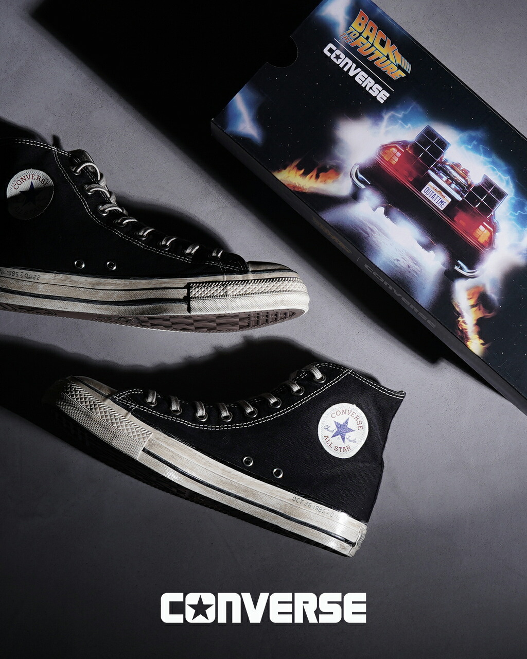 【楽天市場】コンバース CONVERSE オールスター US MT HI バック トゥ ザ フューチャー ALL STAR US MT HI ...