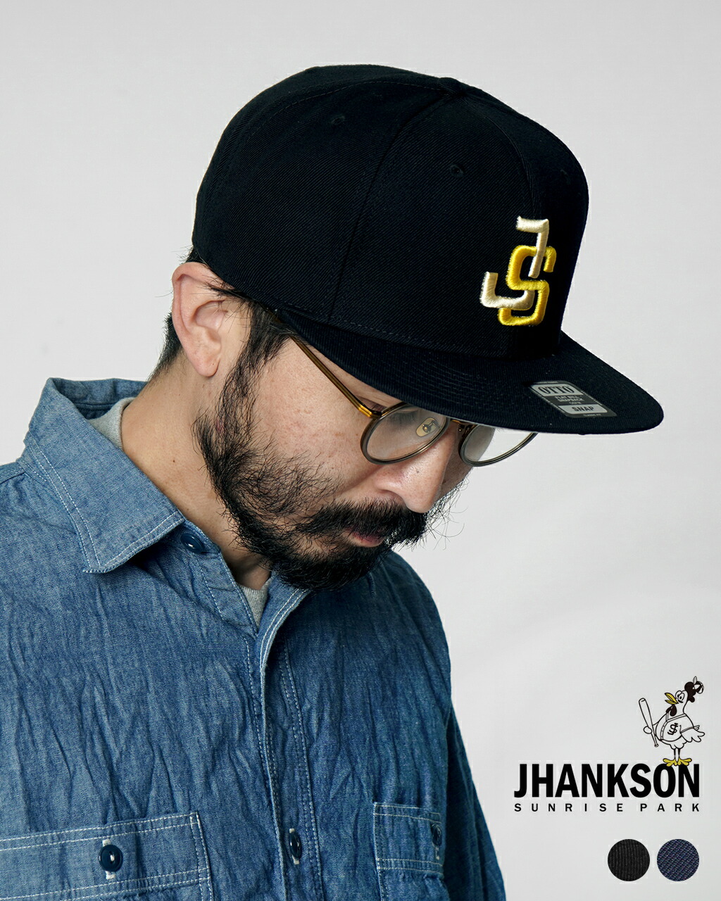 【楽天市場】【SALE！30%OFF】ジャンクソン JHANKSON JSキャップ JS CAP 帽子 ネイビー ブラック 紺 黒 メンズ レディース 24031【送料無料】0321 ps30 ...