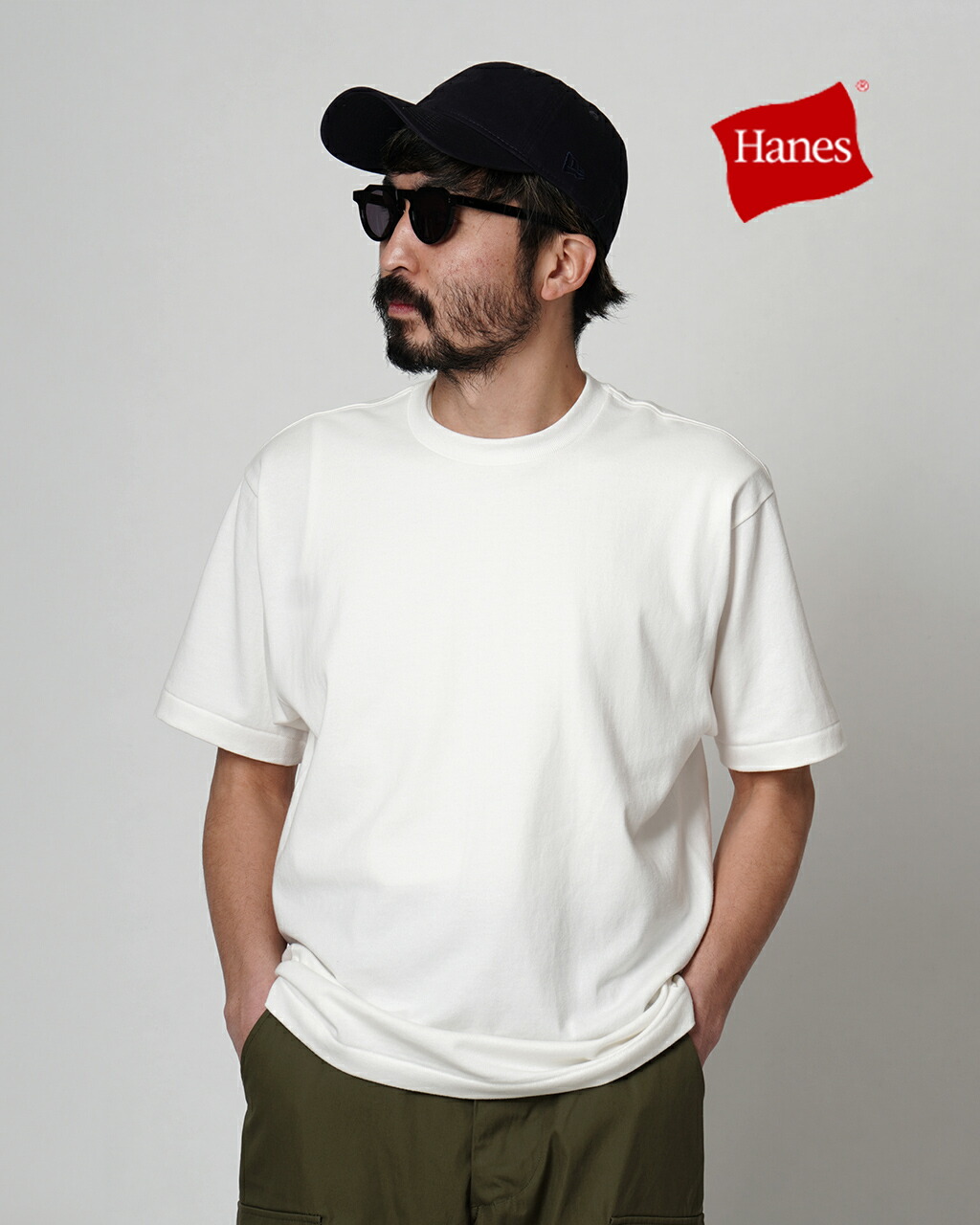 【楽天市場】ヘインズ Hanes 1P Hanes T-SHIRTS SHIRO クルーネックTシャツ レディース メンズ HM1-X2010411：Crouka LR／クローカ エルアール
