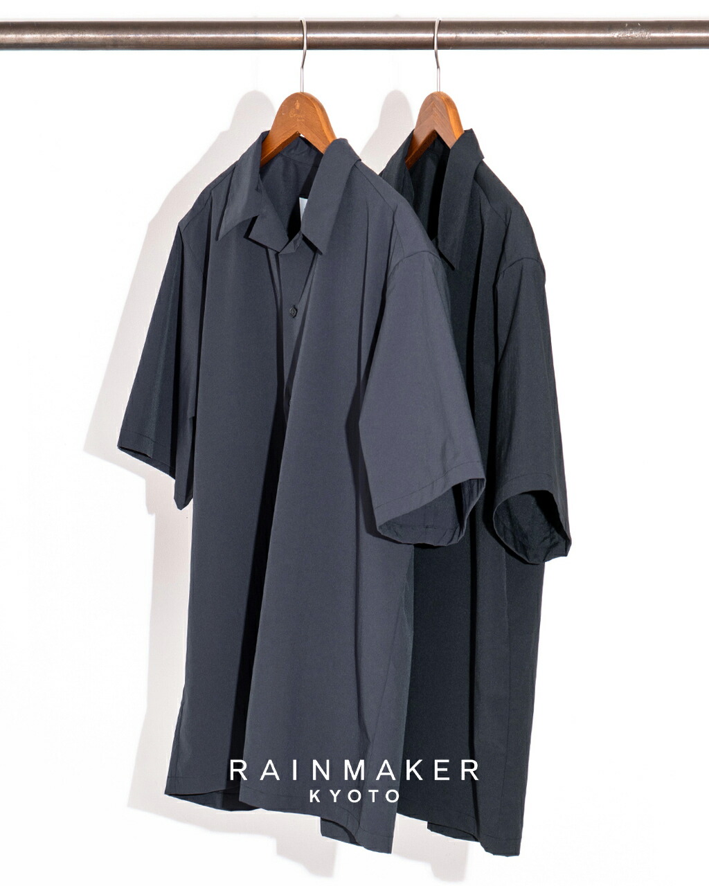 【楽天市場】【SALE！20%OFF】レインメーカー RAINMAKER CROUKA別注 37.5 テクノロジー オープンカラー ショートスリーブ シャツ メンズ 37.5 ...