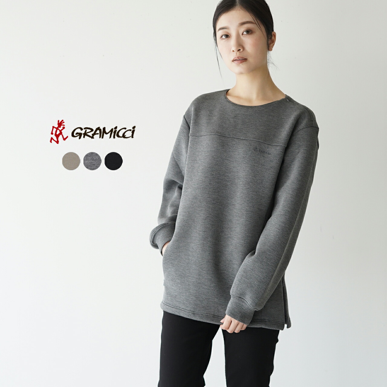 【楽天市場】グラミチ GRAMICCI テック ニット プルオーバー レディース メンズ TECH KNIT PULLOVER GUJK ...