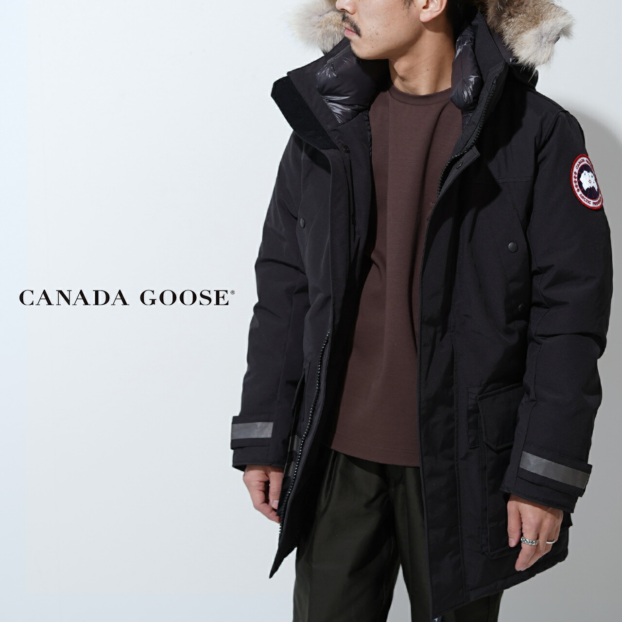 【楽天市場】カナダグース CANADA GOOSE エリクソン パーカー ERICKSON PARKA FF ダウンジャケット コート ファー ...