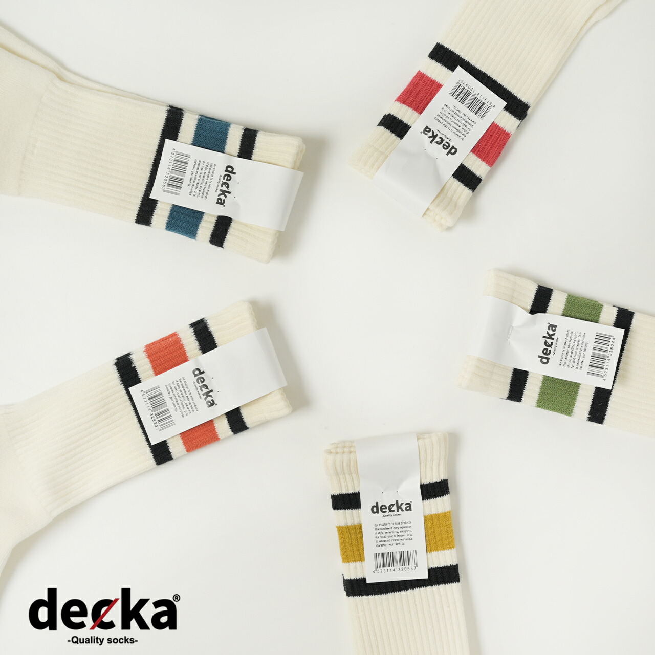 【楽天市場】デカクオリティソックス decka Quality socks【日本限定カラーあり】スケーター ソックス 80`s Skater ...