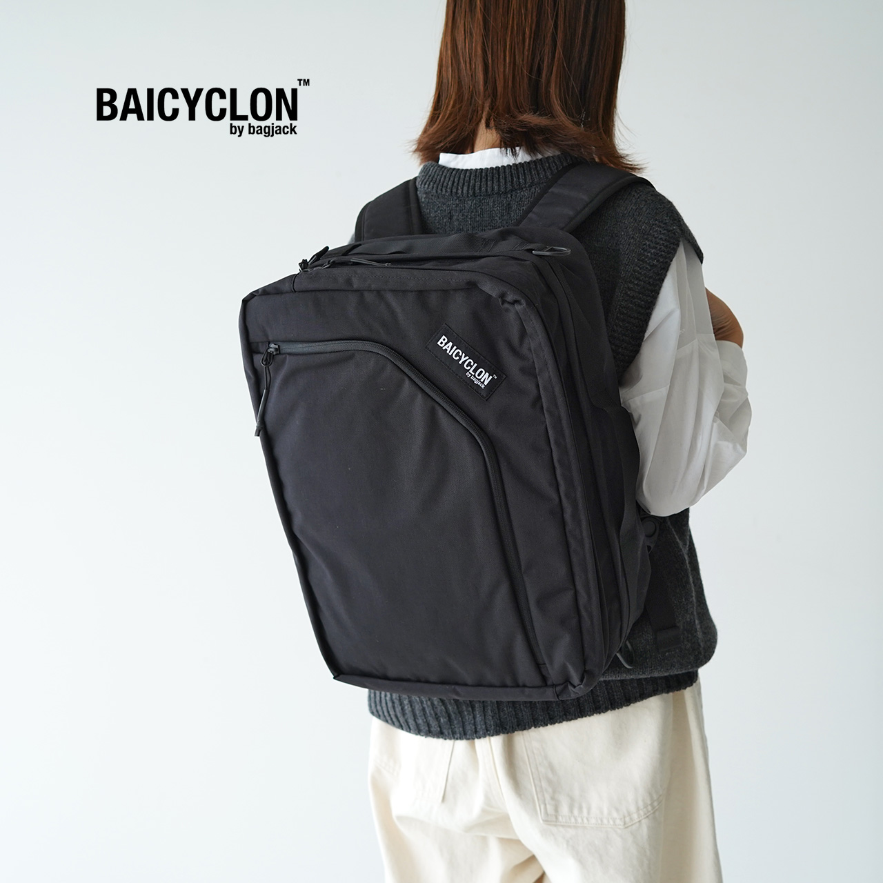 【楽天市場】バイシクロン by バッグジャック BAICYCLON by Bagjack スリーウェイ バッグ 3 way bag レディース ...