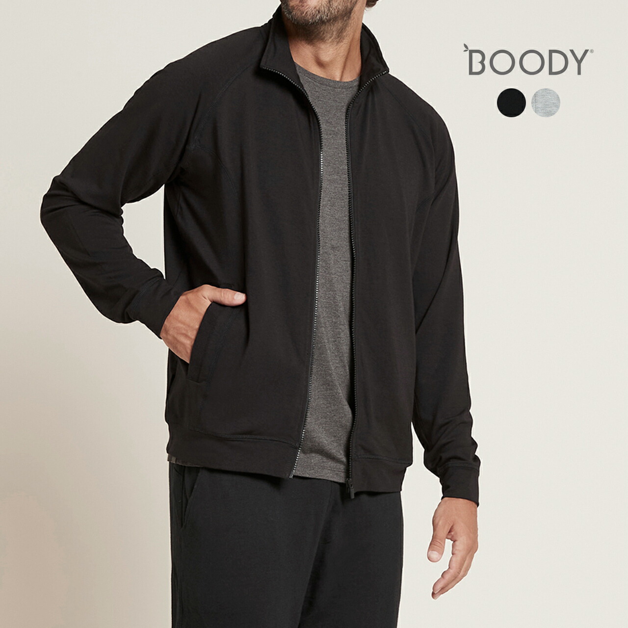 【楽天市場】【スーパーSALE！ポイント10倍】ブーディ BOODY エッセンシャル ジップアップ ジャケット Essential Zip ...