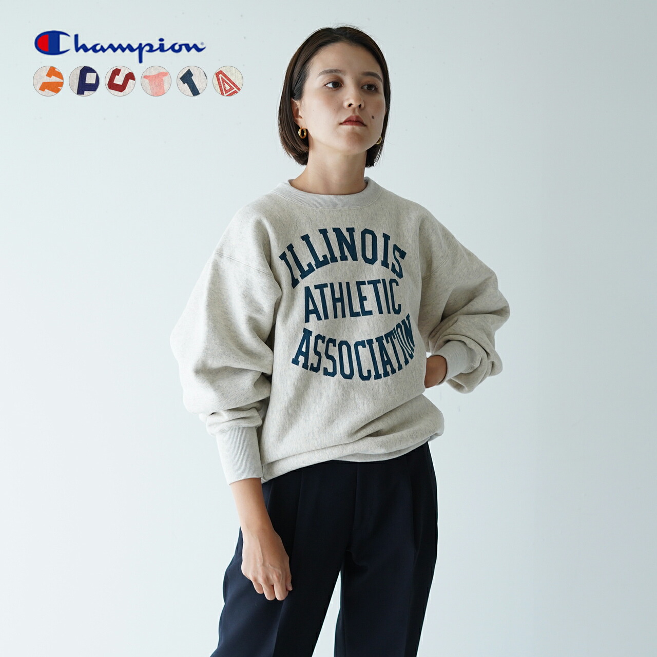 【楽天市場】チャンピオン Champion リバースウィーブ(R) 2nd パテントモデル クルーネック スウェットシャツ RW 2ND PATENT CREWNECK SWEAT トレーナー ...