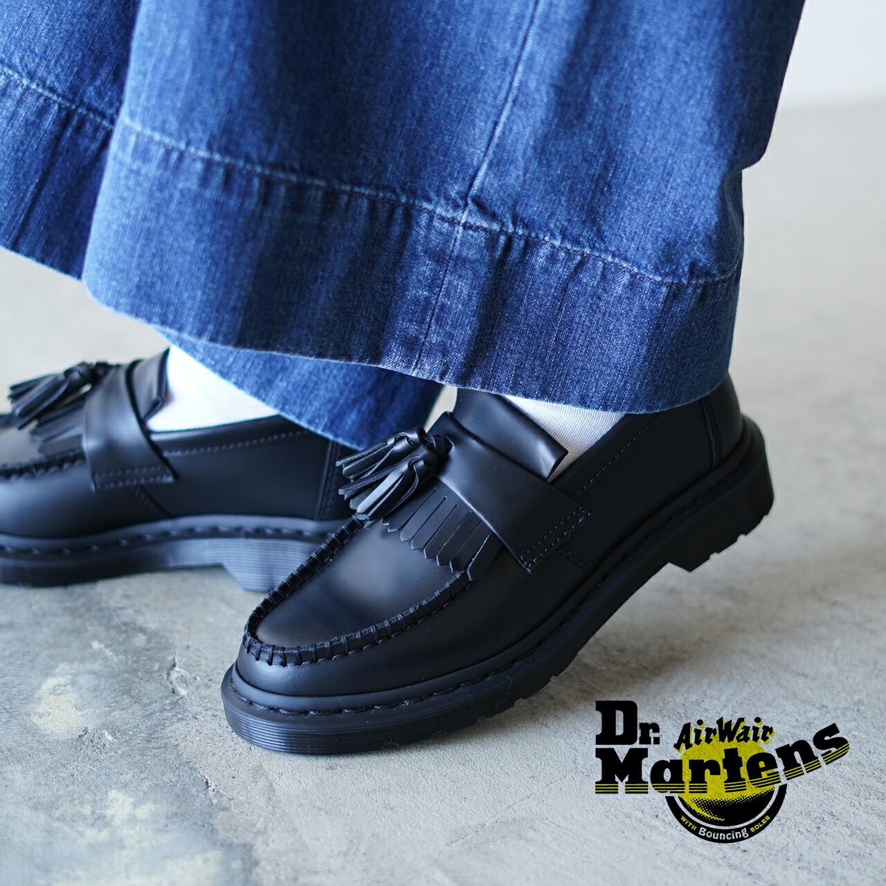 【楽天市場】ドクターマーチン Dr.Martens エイドリアン モノ ADRIAN MONO タッセル ローファー レディース 30637001【送料無料】0317：Crouka／クローカ