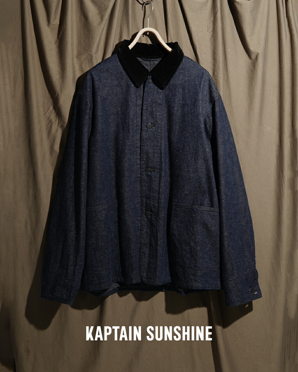【楽天市場】キャプテンサンシャイン KAPTAIN SUNSHINE フォレスタージャケット Forester Jacket アウター デニム ...