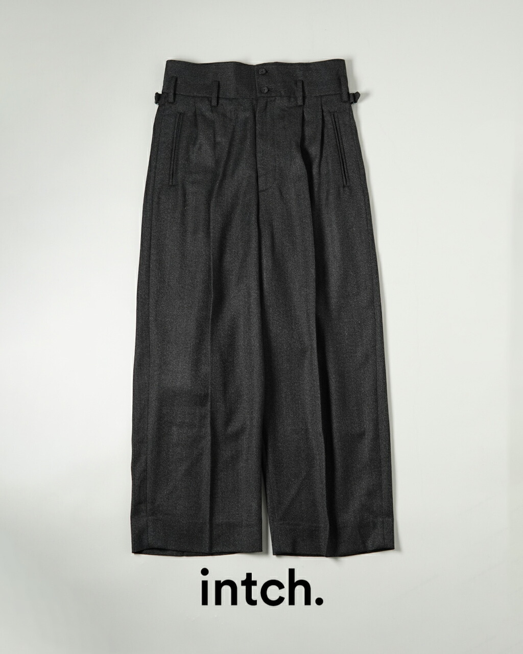 【楽天市場】インチ intch. シャンク Shank ME ウール フランネル ワイドスラックス ボトムス パンツ メンズ 9024-2-0-0040924：Crouka／クローカ