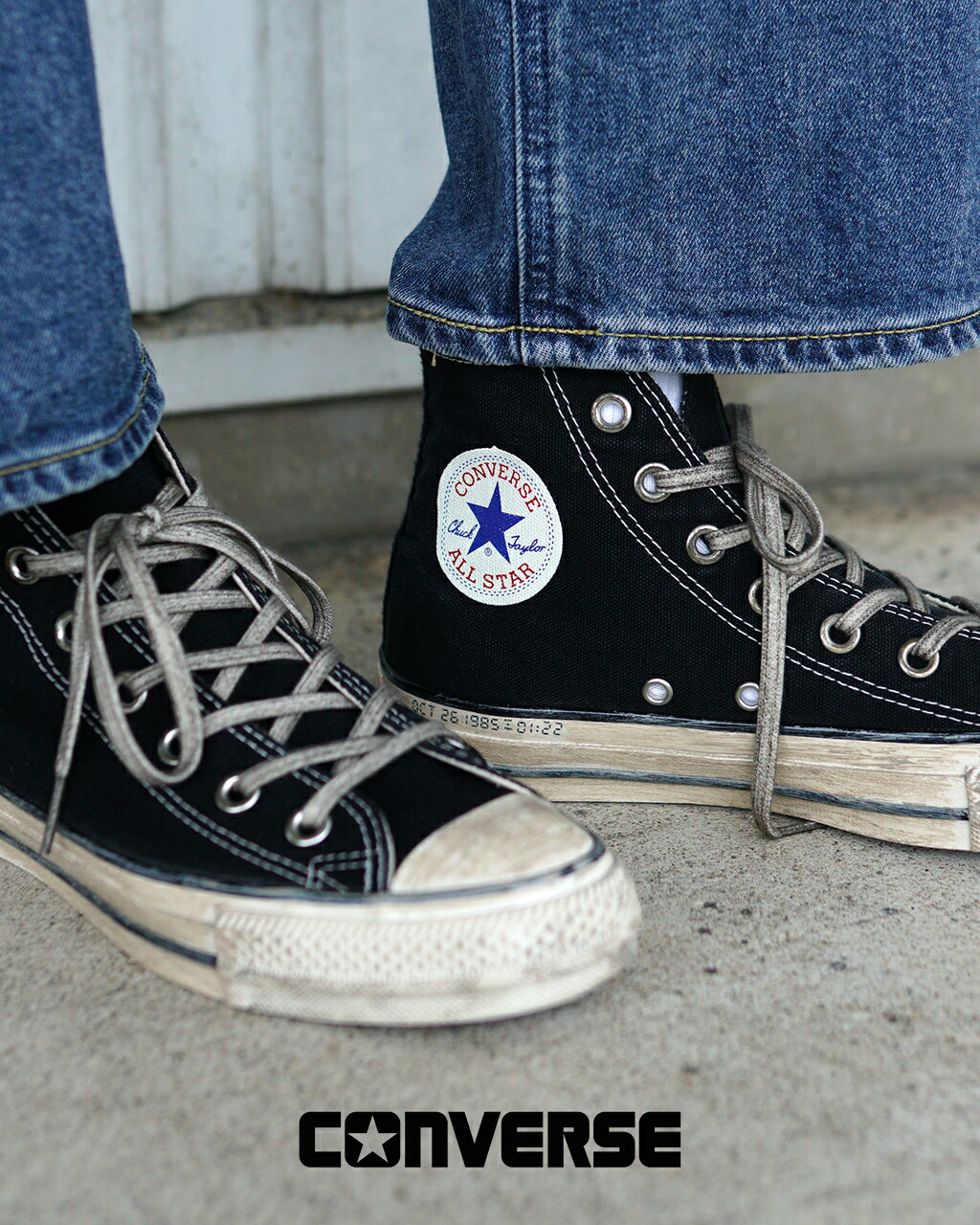 【楽天市場】コンバース CONVERSE オールスター US MT HI バック トゥ ザ フューチャー ALL STAR US MT HI ...