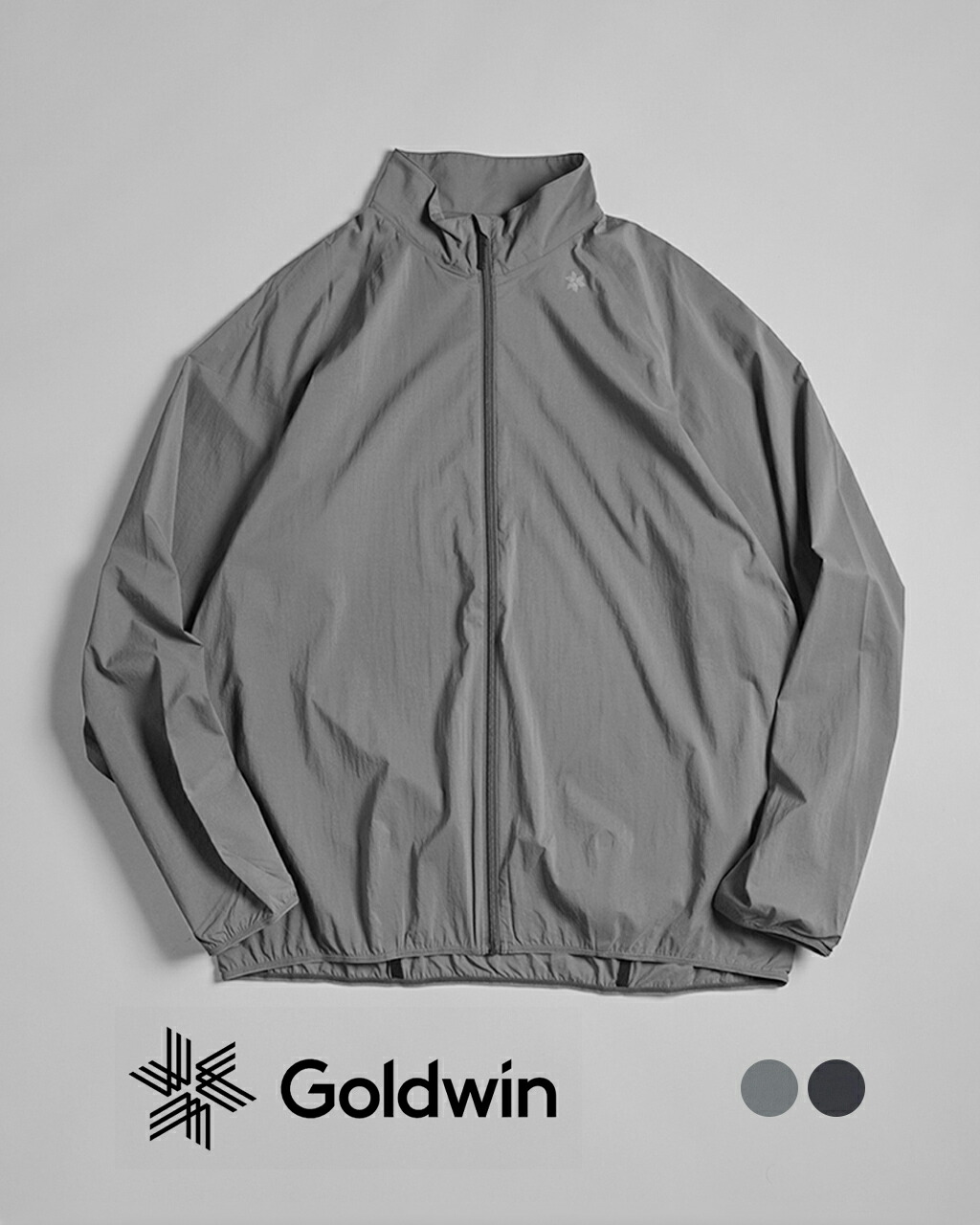 【楽天市場】ゴールドウィン Goldwin ジップアップ フローティング ウィンド シェル ジャケット Zip-up Floating Wind Shell Jacket メンズ ...
