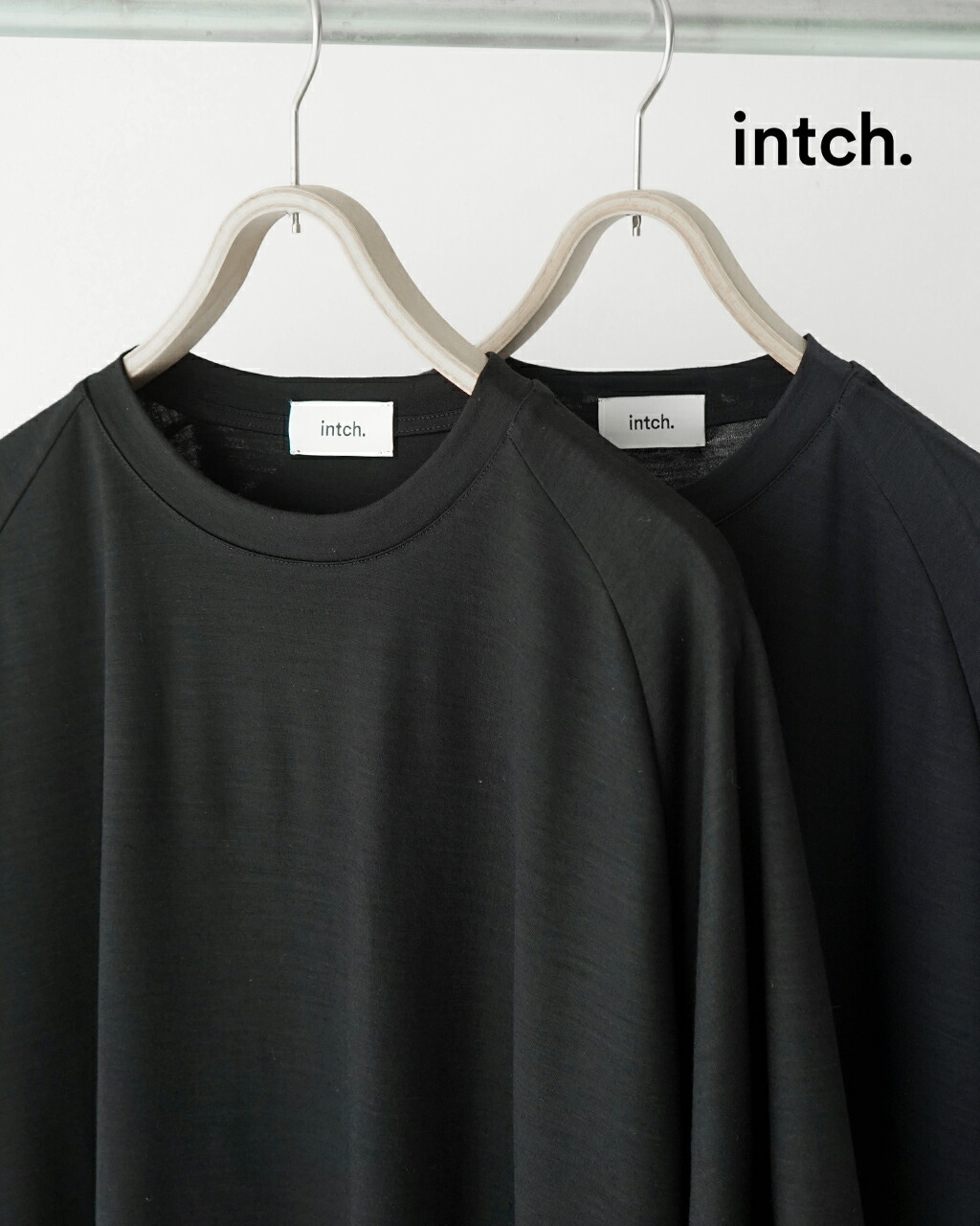 【楽天市場】インチ intch. Tシャツ メンズ TEE 半袖 カットソー ウール ネイビー ブラック 紺 黒 302510003 0608：Crouka／クローカ