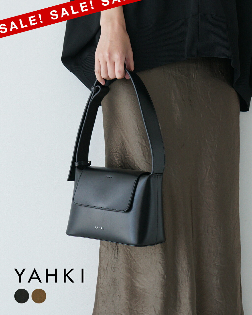 【楽天市場】【SALE！20%OFF】ヤーキ YAHKI ショルダーバッグ レディース SOFT W FACE SHOULDER BAG YH-686 1229：Crouka／クローカ