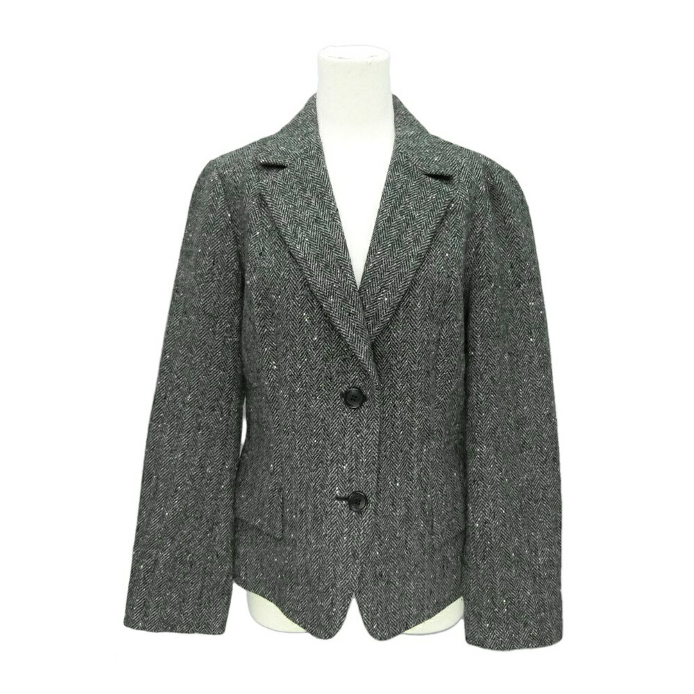 【楽天市場】美品 diffa ディファ 「40」 ラメ入り ヘリンボーン ジャケット (三陽商会 日本製) 078166 【中古】：CROWN ...