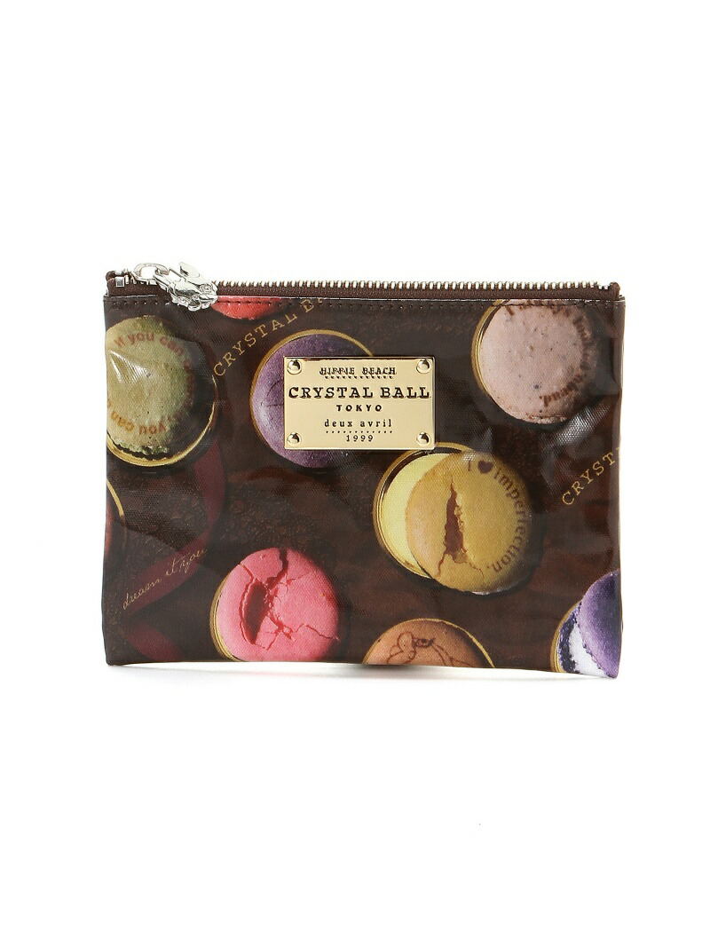 【楽天市場】Macaron Dot CRYSTAL BALL クリスタルボール 財布・ポーチ・ケース ポーチ ベージュ【送料無料 ...