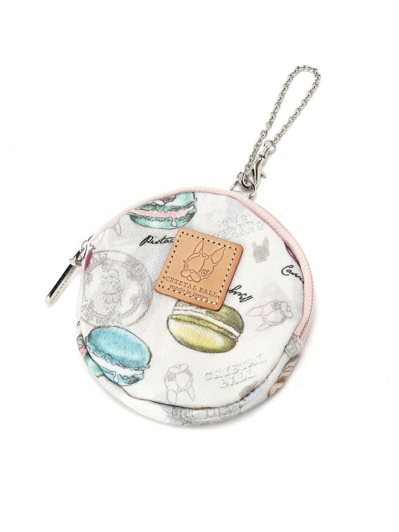 【楽天市場】my darling macaron CRYSTAL BALL クリスタルボール バッグ ポーチ グレー【送料無料 ...