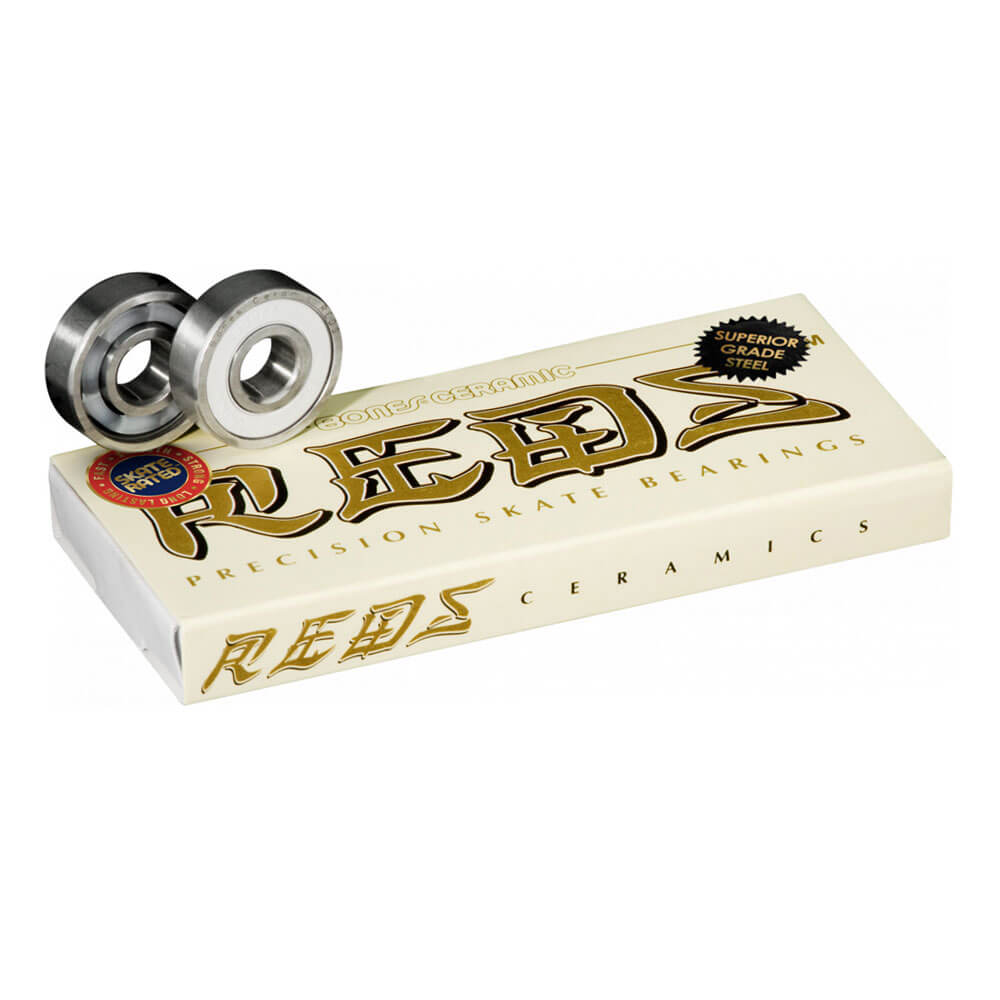 【楽天市場】BONES BEARING ボーンズ ベアリング SUPER REDS CERAMIC オイルタイプ スケートボード スケボー ...