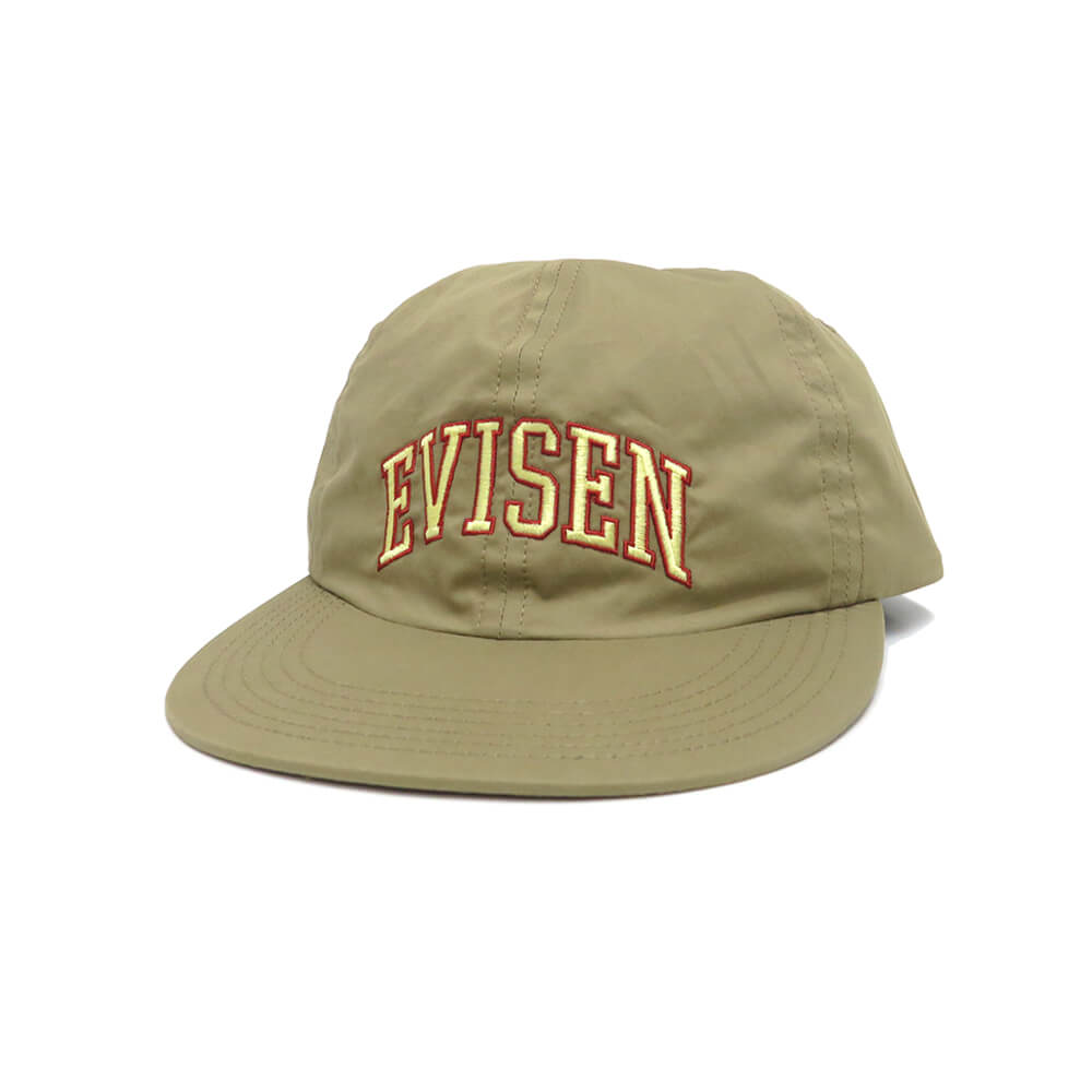 【楽天市場】EVISEN CAP エビセン キャップ COLLEGE 6 PANEL BEIGE スケートボード スケボー：スケートボードの ...