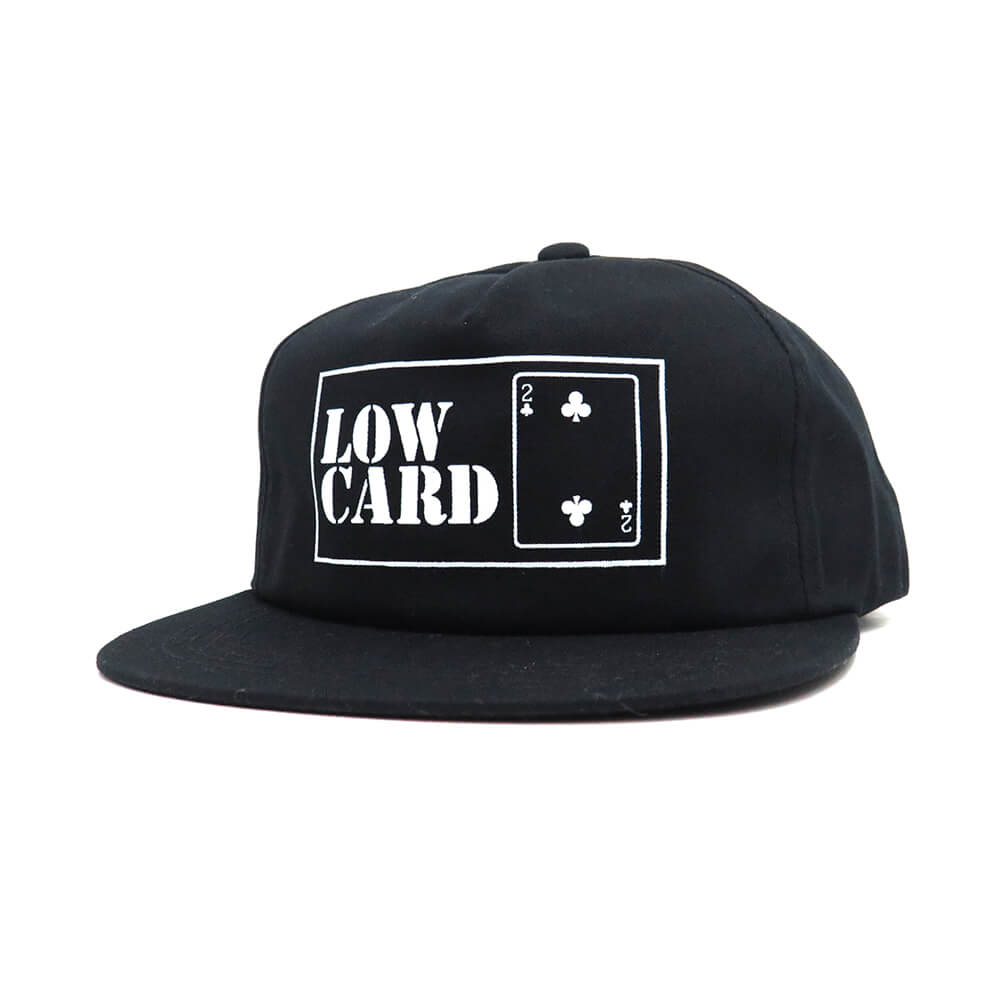 【楽天市場】LOWCARD CAP ローカード キャップ LIFER CLASSIC SNAPBACK BLACK スケートボード スケボー ...