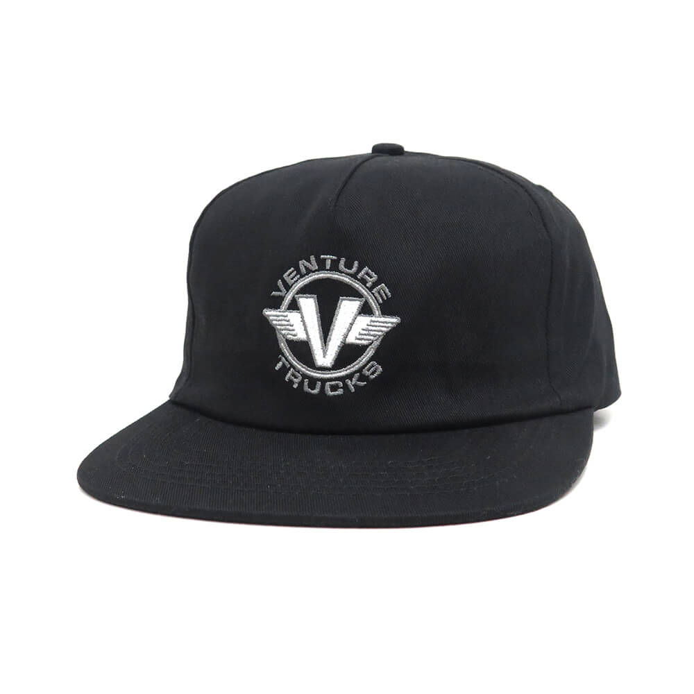 【楽天市場】VENTURE CAP ベンチャー キャップ WINGS SNAPBACK BLACK スケートボード スケボー：スケートボードの ...