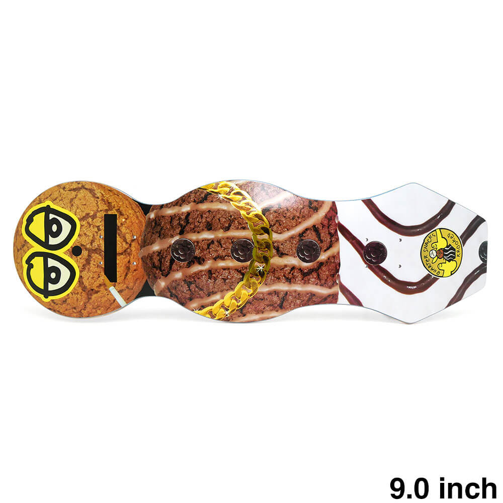 【楽天市場】KROOKED DECK クルキッド デッキ KROOKED x QUARTERSNACKS SNACK MAN CRUISER ...