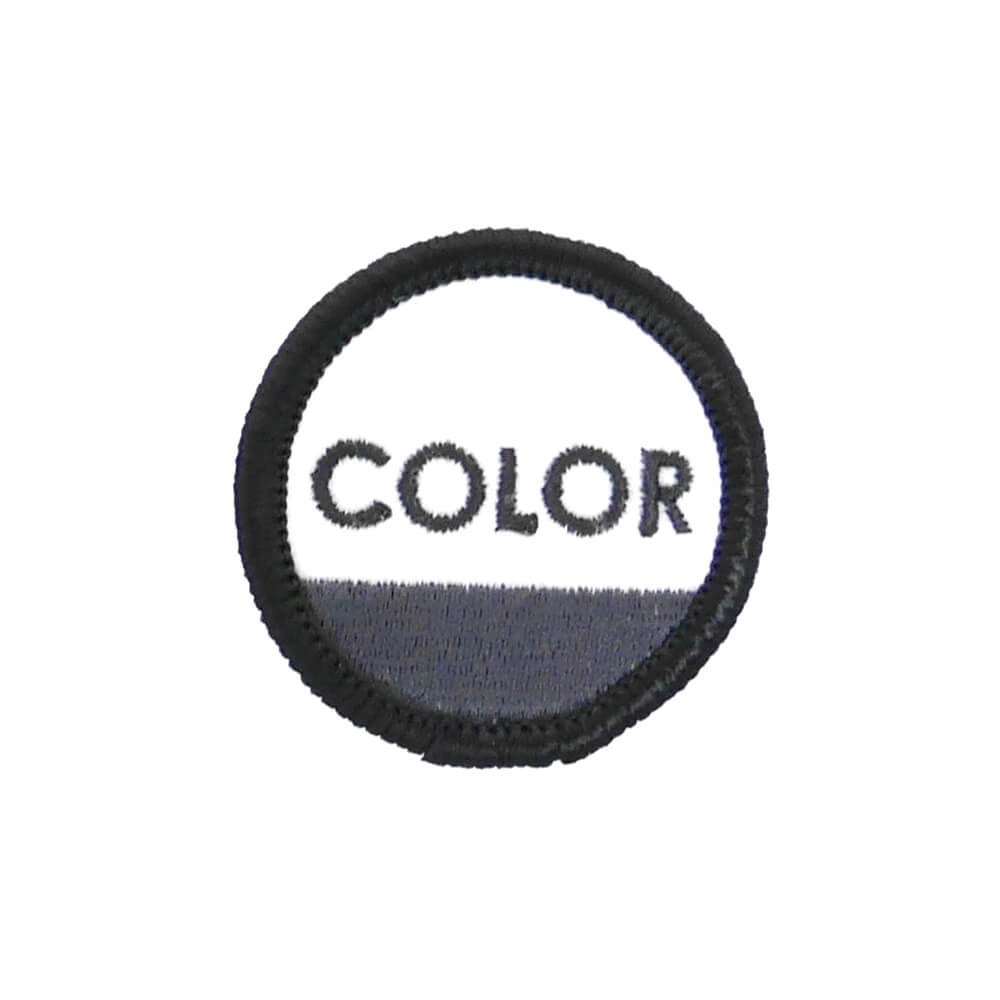 【楽天市場】COLOR COMMUNICATIONS PATCH カラーコミュニケーションズ ワッペン CIRCLE INK BLACK ...