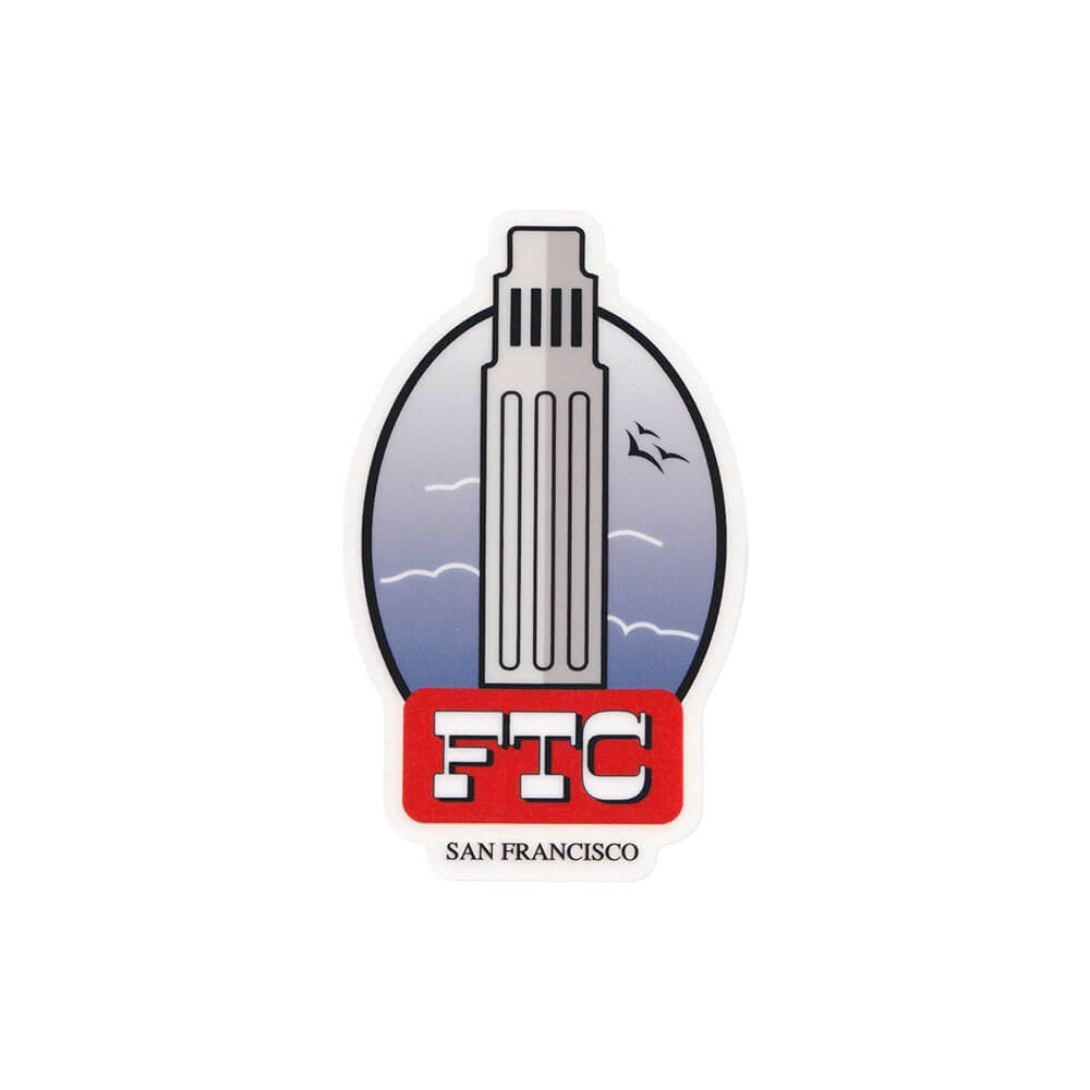 【楽天市場】FTC STICKER エフティーシー ステッカー COIT TOWER スケートボード スケボー：スケートボードの ...