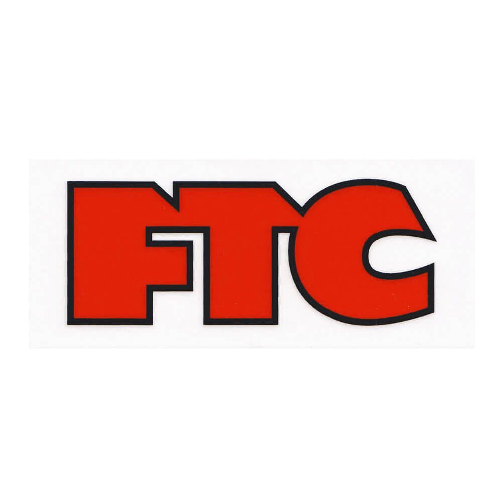 【楽天市場】FTC STICKER エフティーシー ステッカー LARGE LOGO RED/BLACK スケートボード スケボー ...