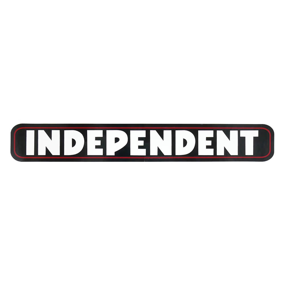 【楽天市場】INDEPENDENT STICKER インディペンデント ステッカー BAR 440 BLACK スケートボード スケボー ...