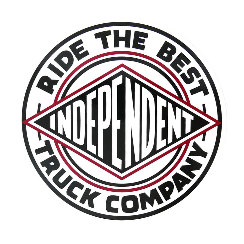 【楽天市場】INDEPENDENT STICKER インディペンデント ステッカー RTB SUMMIT WHITE/BLACK/RED ...