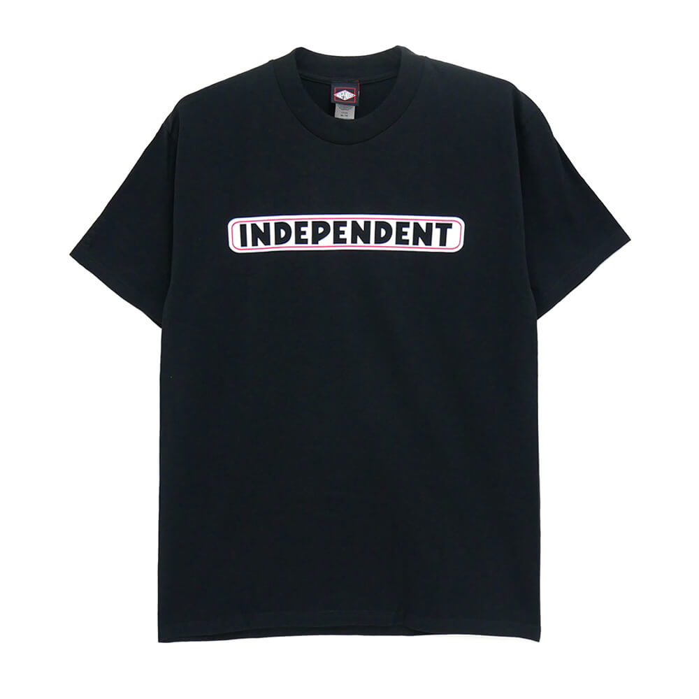 【楽天市場】INDEPENDENT T-SHIRT インディペンデント Tシャツ BAR LOGO BLACK スケートボード スケボー ...