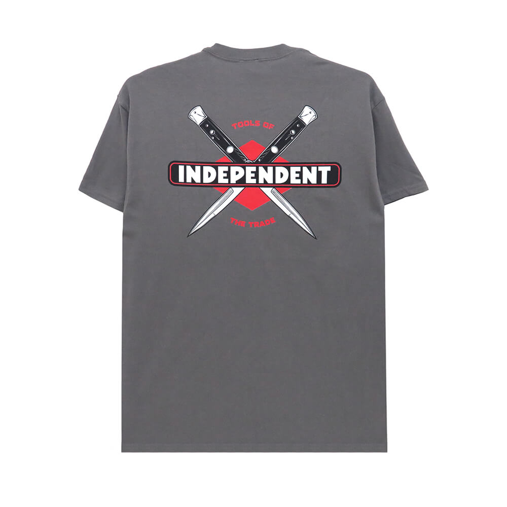 【楽天市場】INDEPENDENT T-SHIRT インディペンデント Tシャツ TOOLS OF THE TRADE CHARCOAL ...