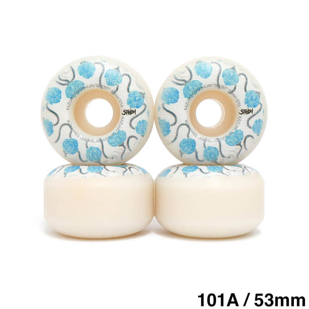 【楽天市場】STRUSH WHEEL ストラッシュ ウィール KAZUAKI YAKUSHIJIN GHOST 53mm スケートボード スケボー：スケートボードのCALIFORNIASTREET