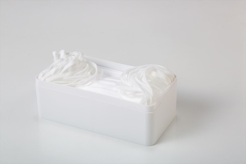 【楽天市場】平和工業 忘れないマスクケース（WH） ホワイト 玄関収納 マグネット収納 花粉症対策 感染症予防 4907556240217 ...