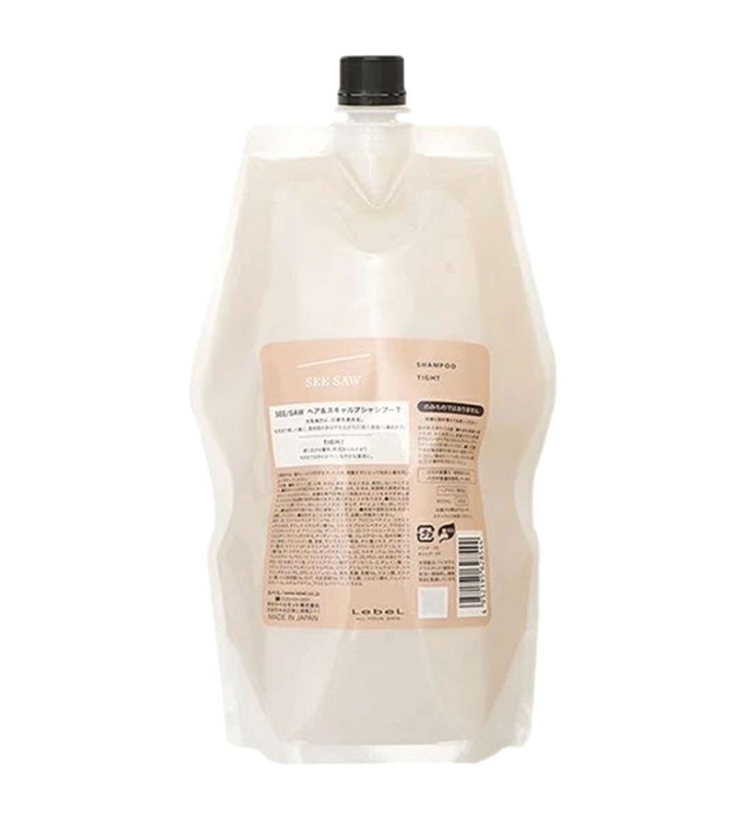 【楽天市場】【新品】 SEE/SAW TIGHT シーソー ヘア＆スキャルプシャンプー T タイト 800ml リフィル 新リニューアル LEBEL ルベル シーソー ヘアケア 800g ...