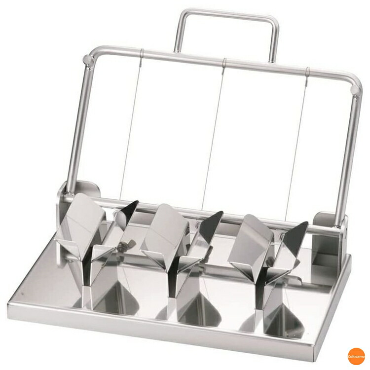 【楽天市場】3連 玉子カッター 縦割 BTM-22[関連：業務用 調理小物 下ごしらえ 玉子切 エッグカッター スライサー ゆで卵 食品工場 ...